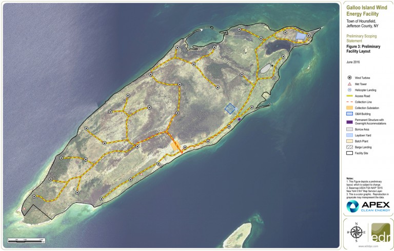 Galloo Island Wind Preliminary Scoping Statement - Environmental Design ...